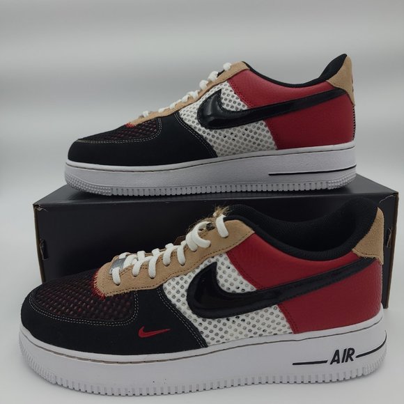 Nike | Shoes | Nike Air Force Low 7 Lv8 Gym Red Black Hemp Size 105 M ...